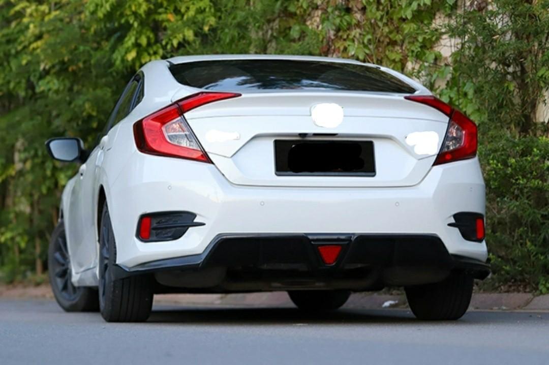 Honda Civic FC rear diffuser n side lip for 1.6na, Car Accessories ...
