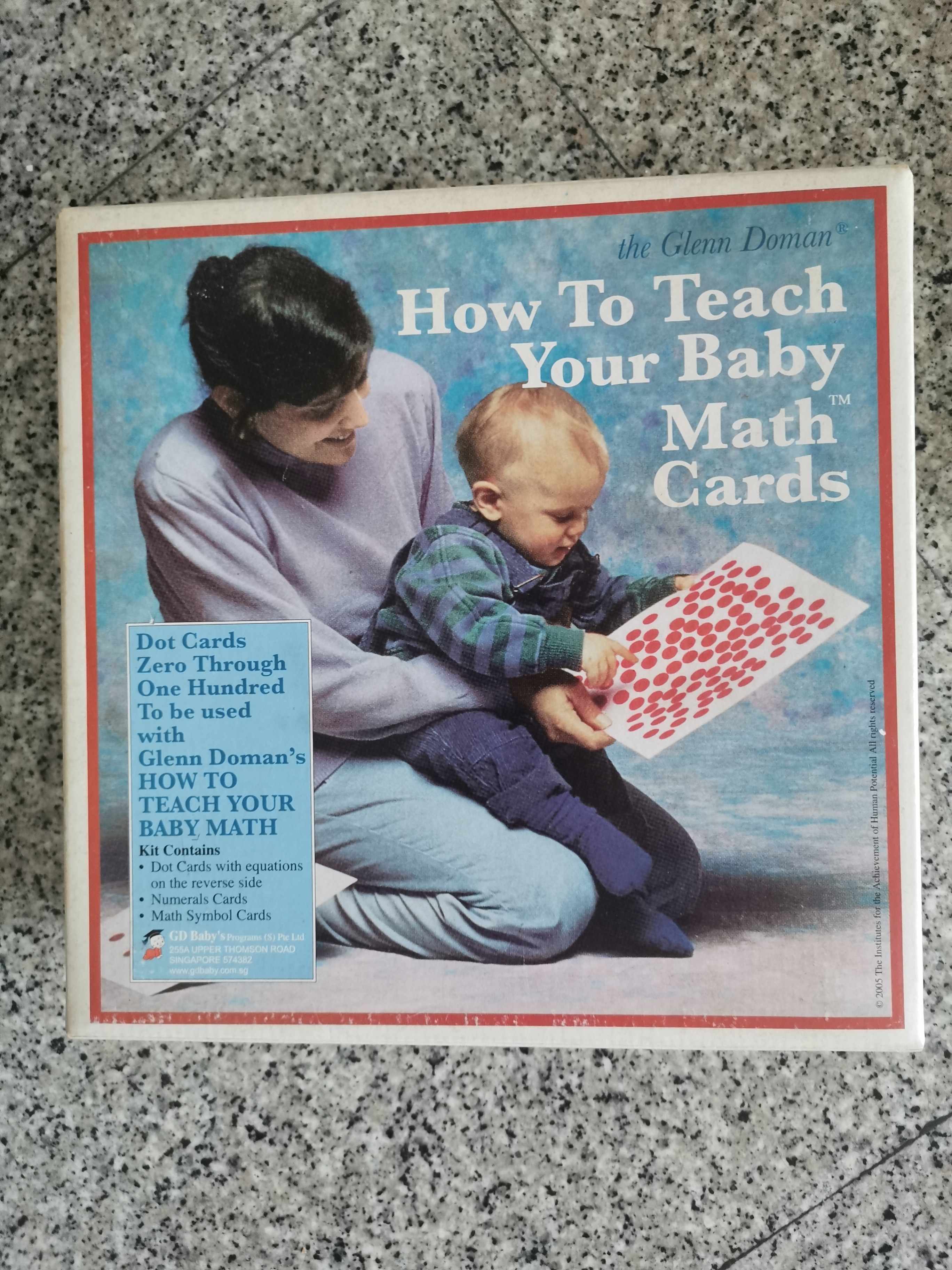 How to Teach your baby Math Cards, Everything Else on Carousell