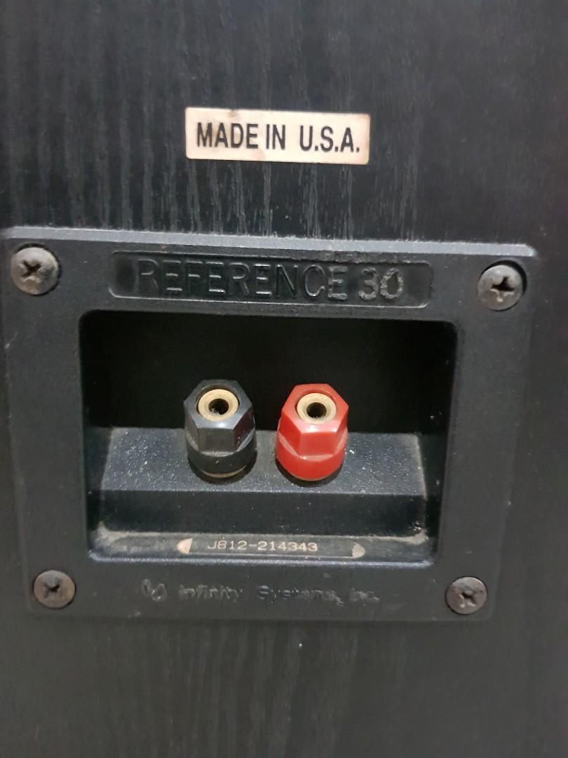 INFINITY REFERENCE 30 Floor Standing Speaker, Audio, Soundbars ...