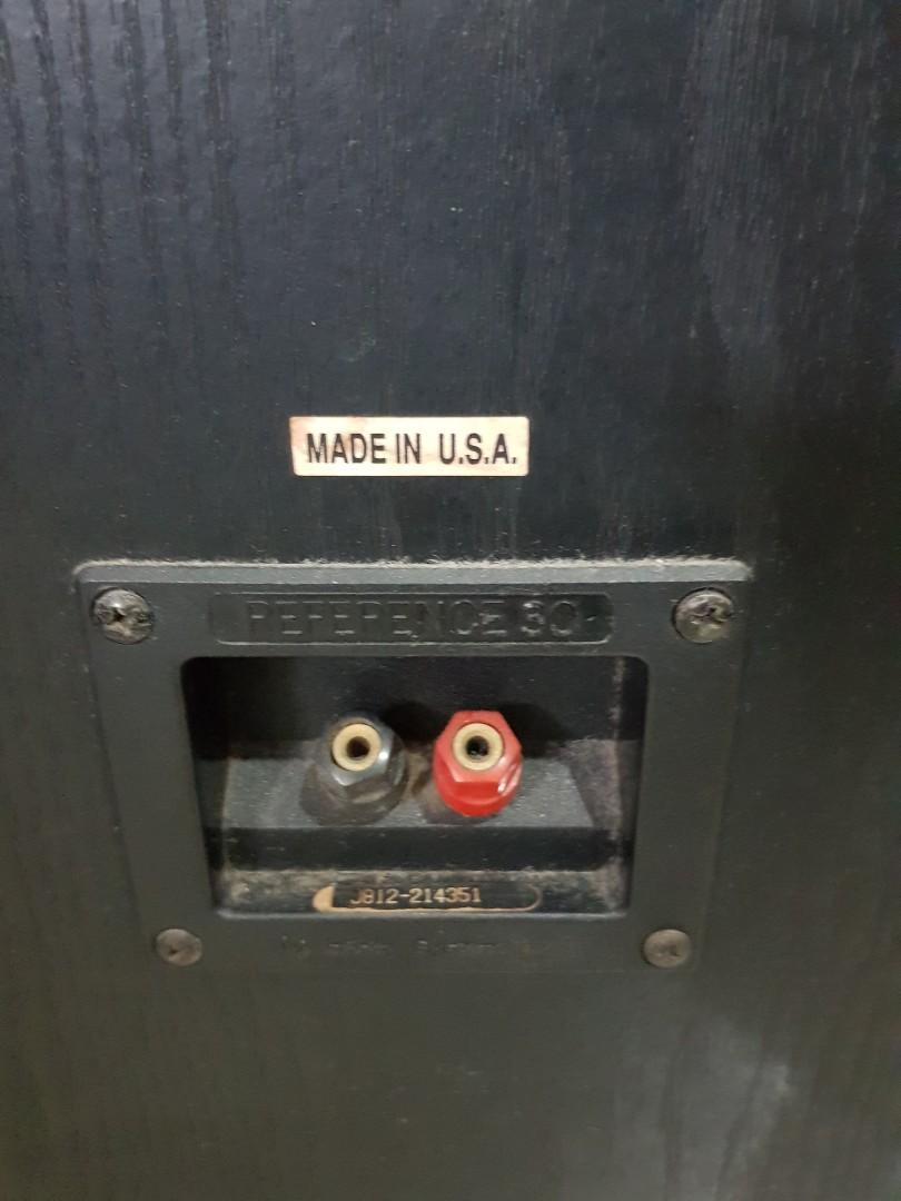 INFINITY REFERENCE 30 Floor Standing Speaker, Audio, Soundbars ...