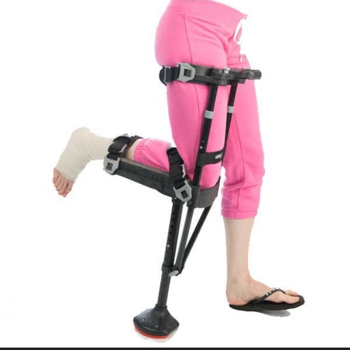 IWalk 2.0 hands free crutch, Health & Nutrition, Assistive ...