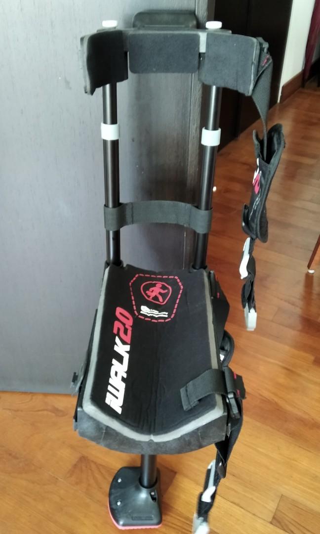 IWalk 2.0 hands free crutch, Health & Nutrition, Assistive ...