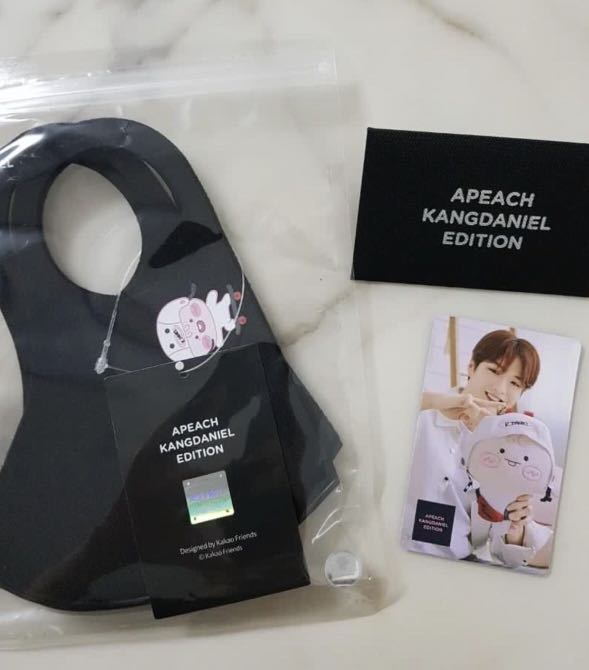 Kakao Apeach x Kang Daniel Mask, Hobbies & Toys, Collectibles ...