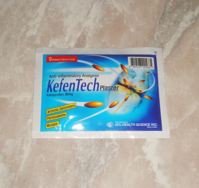 KefenTech Plaster 8 Packs Of 9 Sheets Expiry 03/2023 Korea Sealed New ...