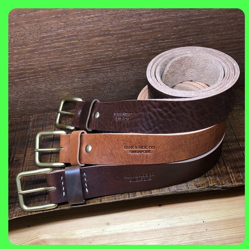 Horween Leather Belt, Luxury, Apparel on Carousell