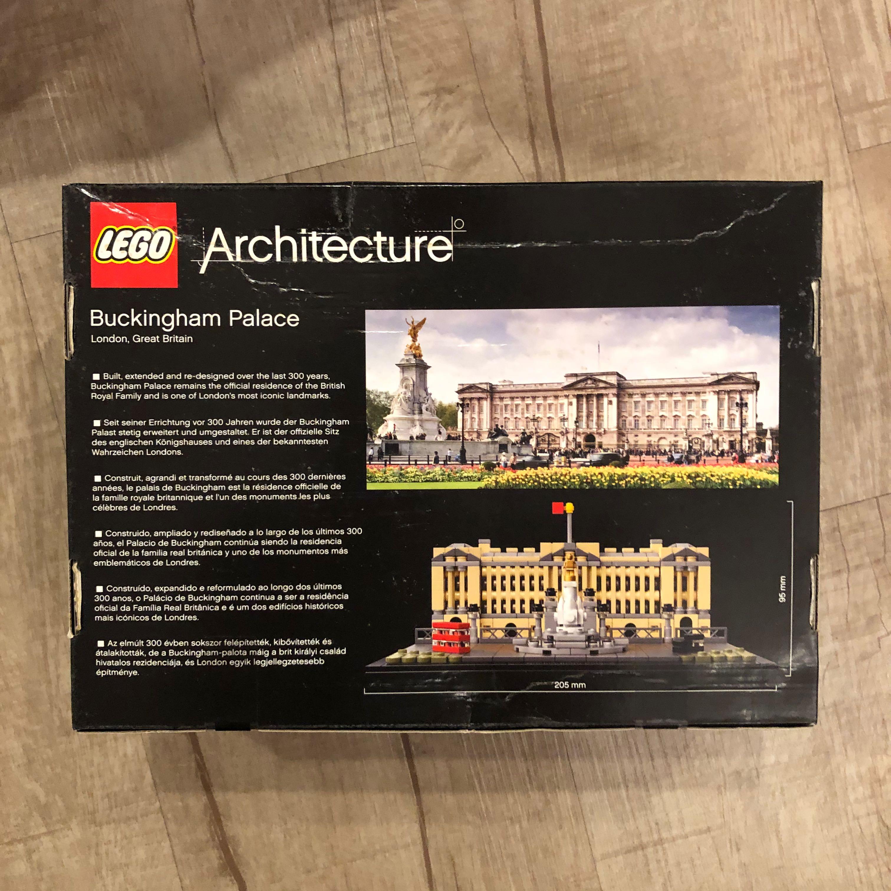 LEGO 21029 Architecture Buckingham Palace (Discontinued), Toys & Games ...