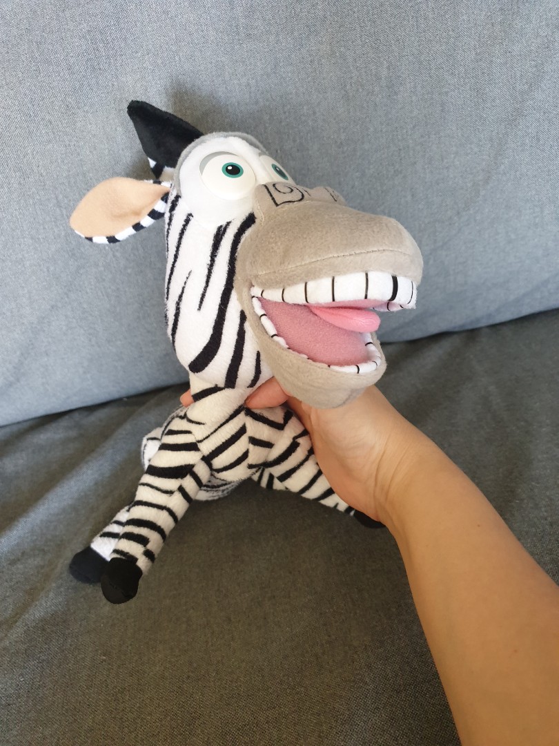Marty zebra from Madagascar, Hobbies & Toys, Toys & Games on Carousell