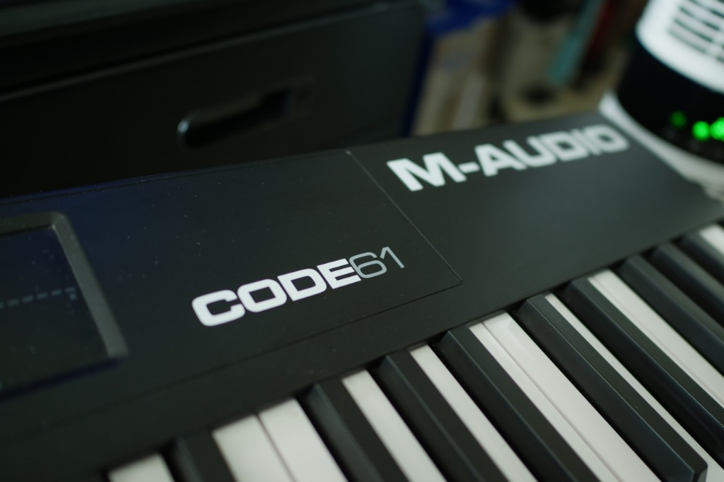 M-Audio Code 61 MIDI Keyboard Controller, Hobbies & Toys, Music & Media ...