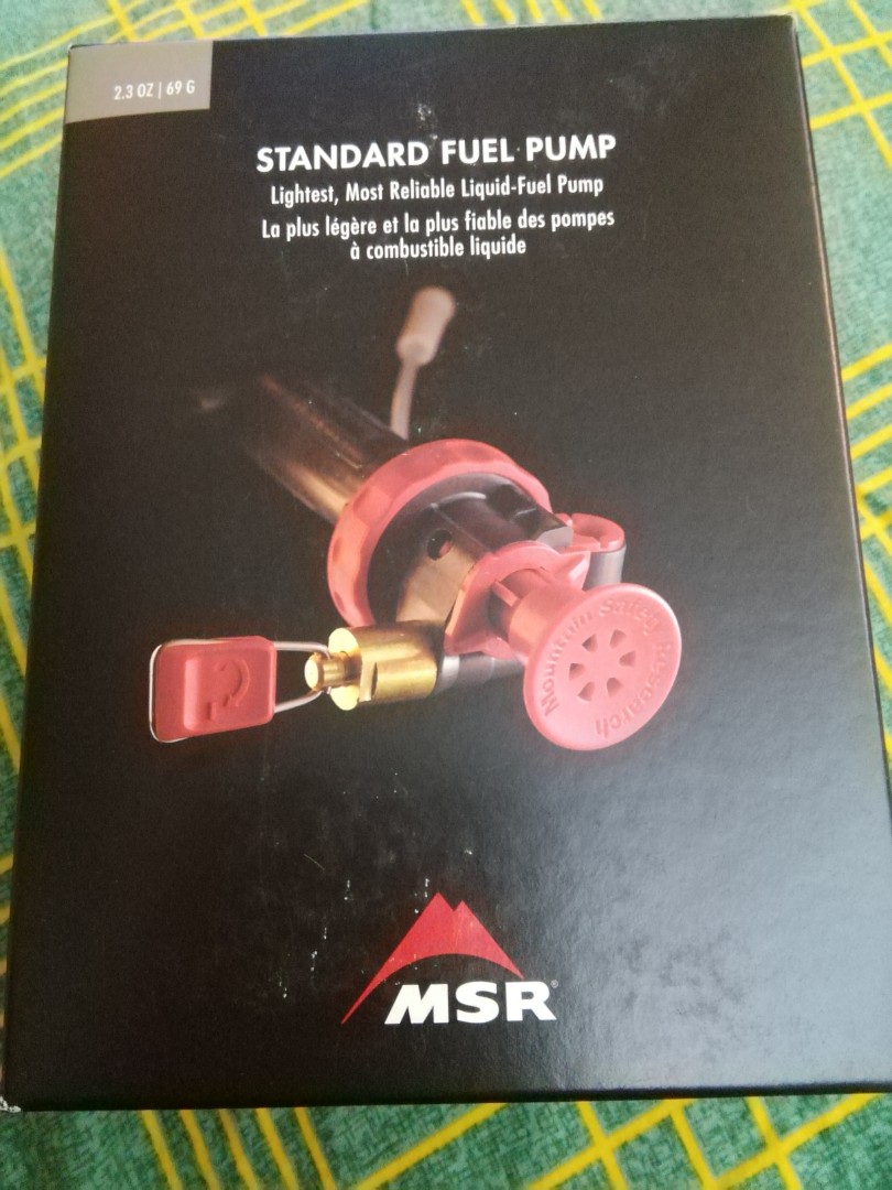 全新MSR Standard Fuel Pump, 運動產品, 運動與健身, 運動與健身 - 有氧健身器材 - Carousell