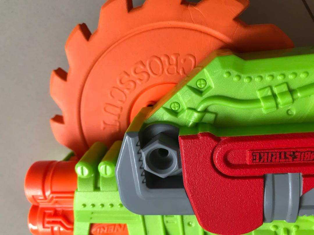 Nerf gun Crosscut, Hobbies & Toys, Toys & Games on Carousell