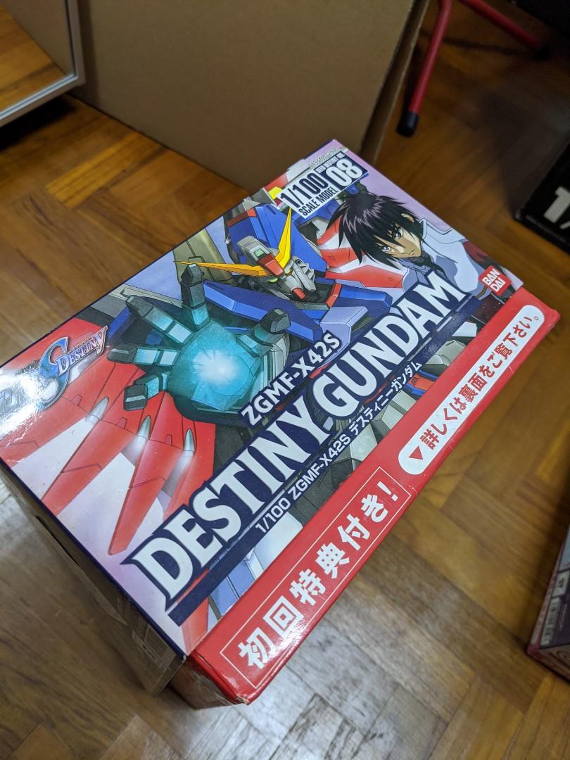 NG 1/100 Destiny Gundam First Release Version with Stand, Hobbies ...