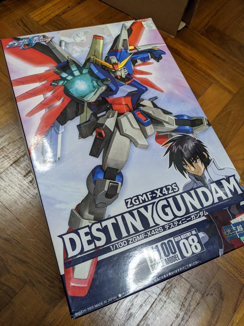 NG 1/100 Destiny Gundam First Release Version with Stand, Hobbies ...