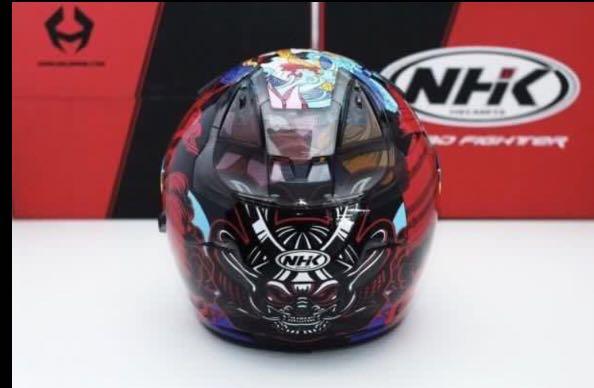 NHK Samurai Helmet, Motorcycles, Motorcycle Apparel on Carousell