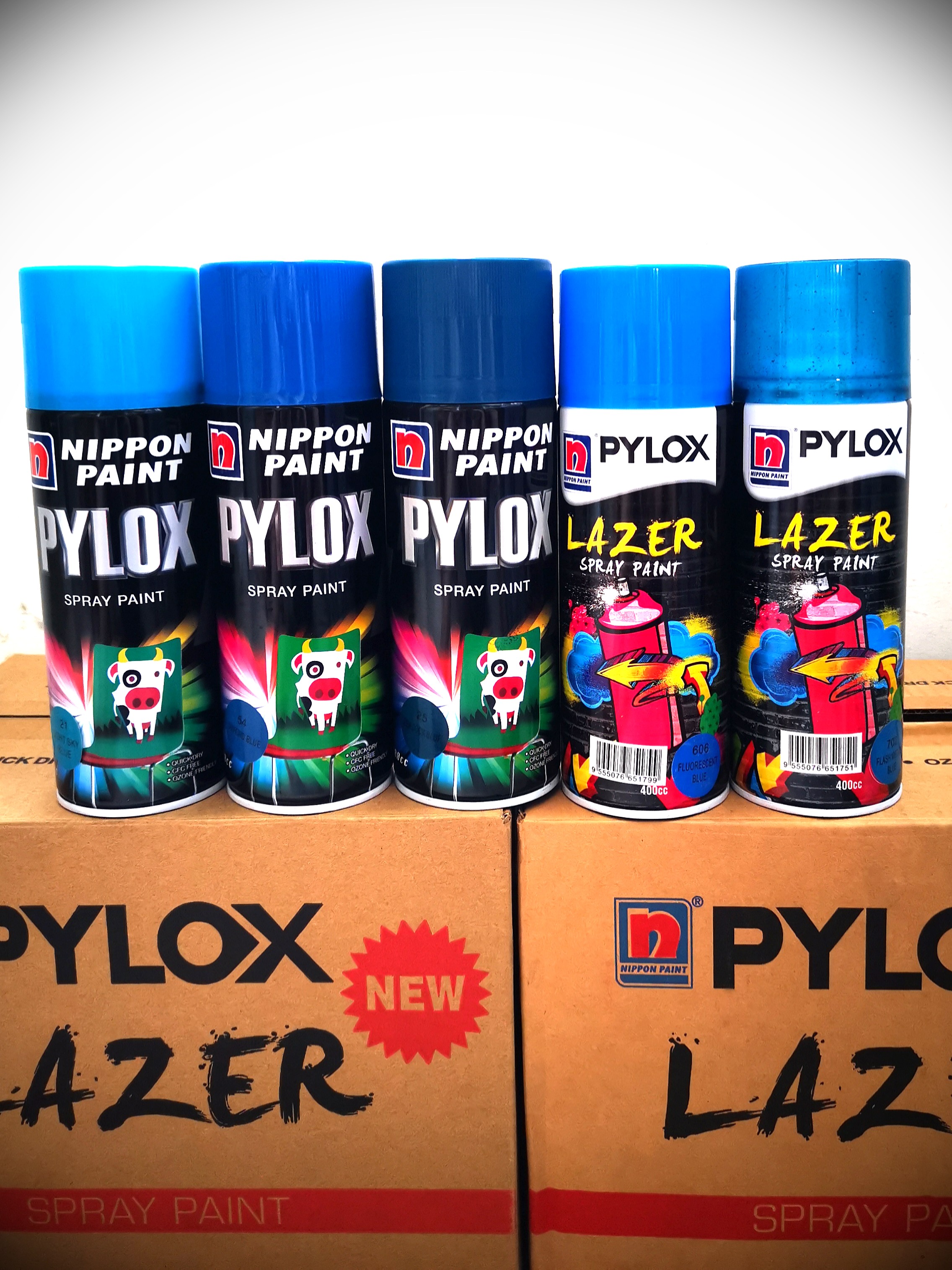 Nippon Blue Spray Paint, Hobbies & Toys, Stationery & Craft, Craft ...