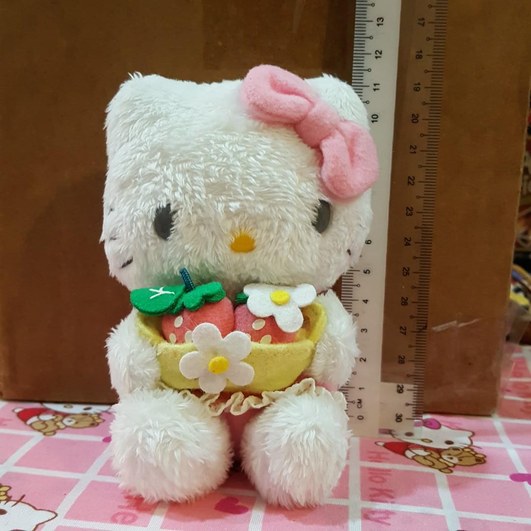 Original Hello Kitty Plush Toy, Hobbies & Toys, Toys & Games on Carousell
