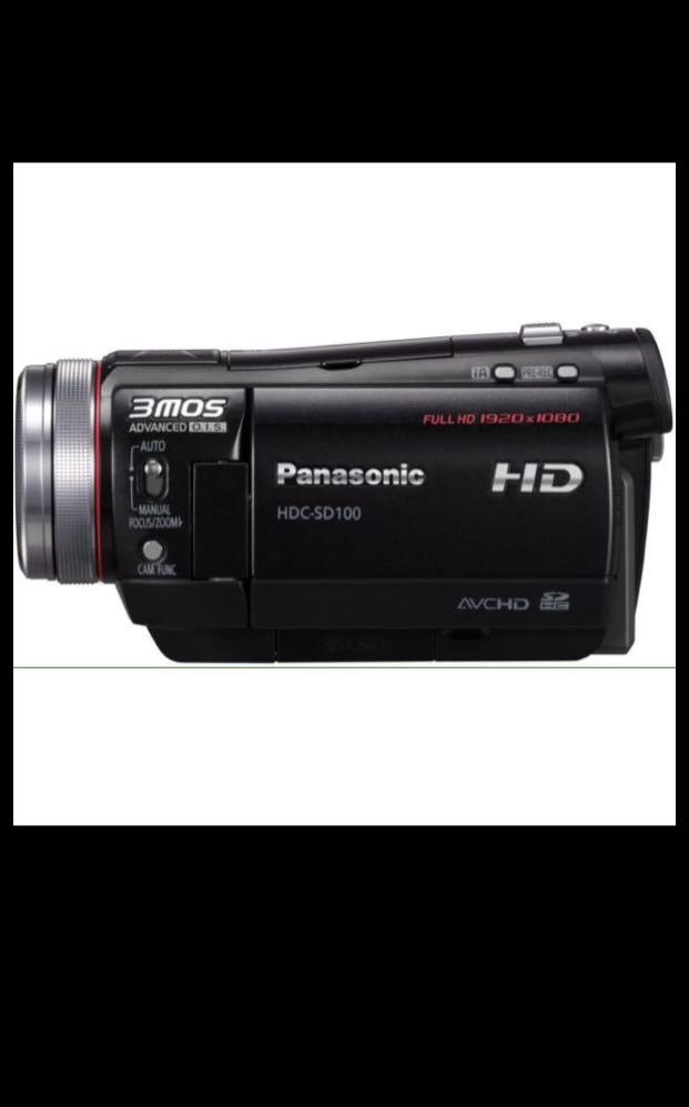 Panasonic HDC SD100, Photography, Video Cameras on Carousell