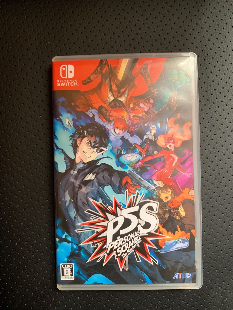Persona 5 P5S 女神異聞錄 第五人格 switch, 電子遊戲, 遊戲機配件, 遊戲禮物卡及帳戶 - Carousell