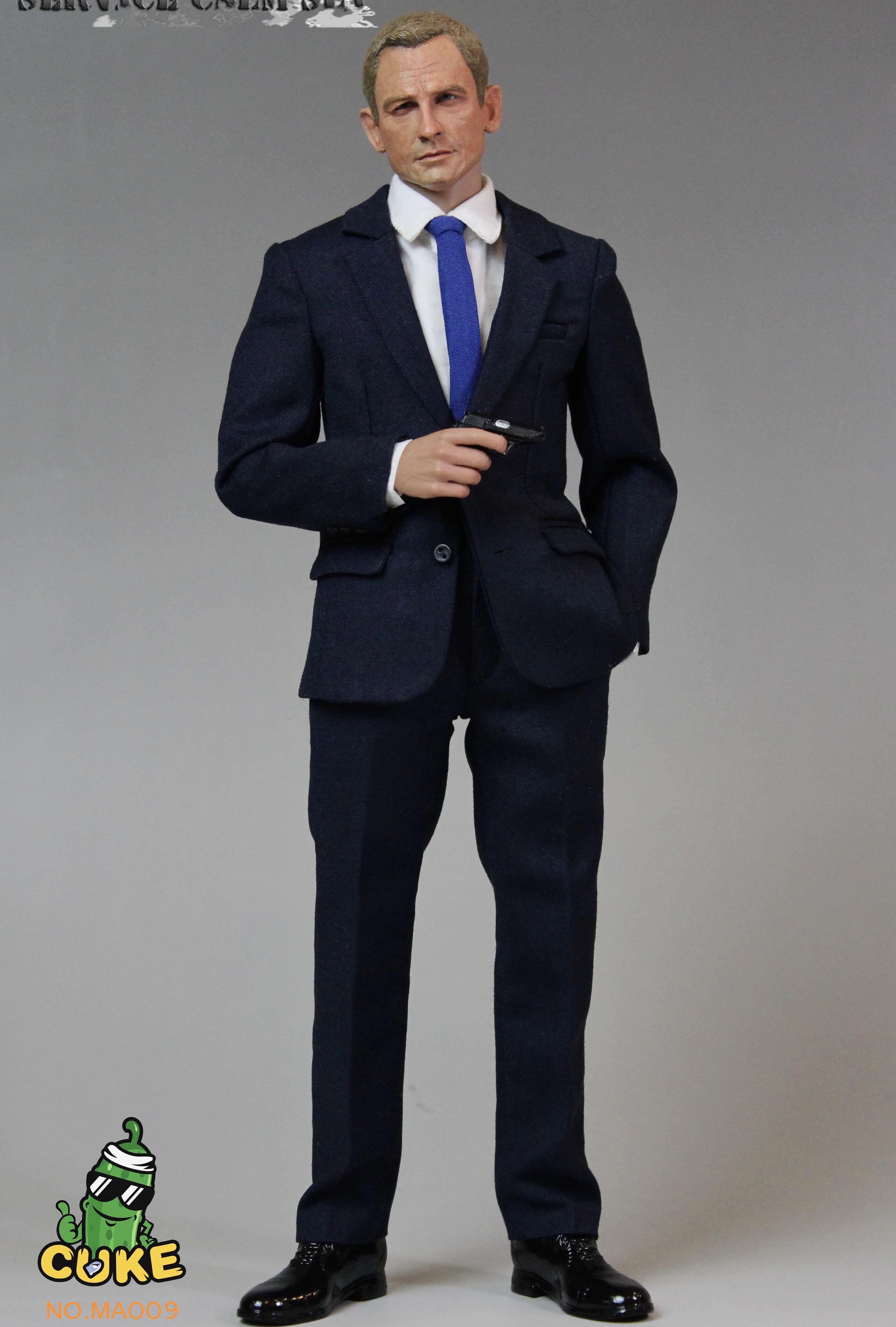 [PO] CUKE TOYS MA-009 The Calm Secret Service 1/6 Costume Set, Hobbies ...