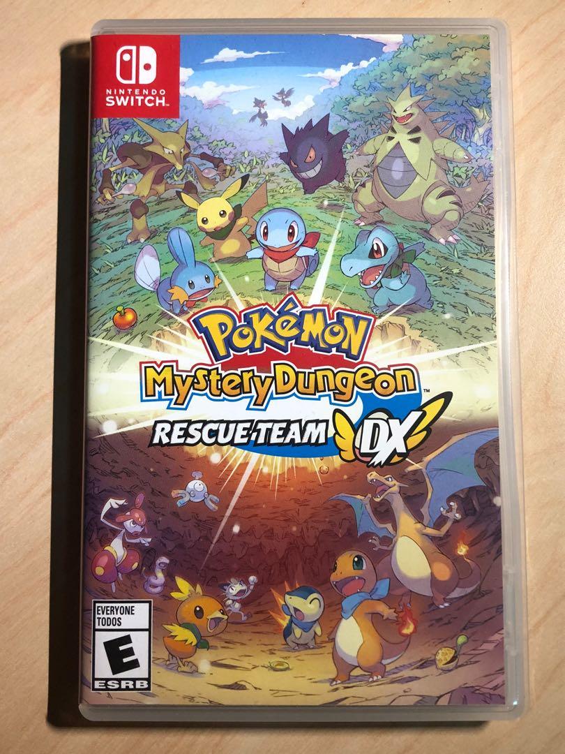 Pokemon Mystery Dungeon Rescue Team DX Nintendo Switch (Cartridge ...