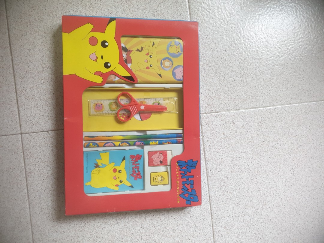 Pokemon Pikachu Stationery set, Hobbies & Toys, Stationery & Craft ...