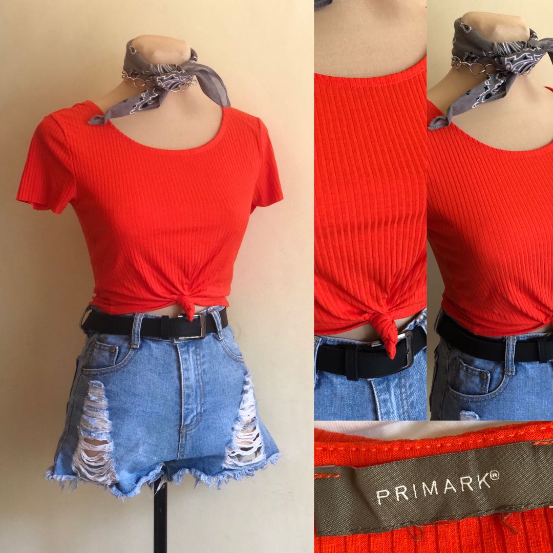 Primark ribbed top, Women's Fashion, Tops, Others Tops on Carousell