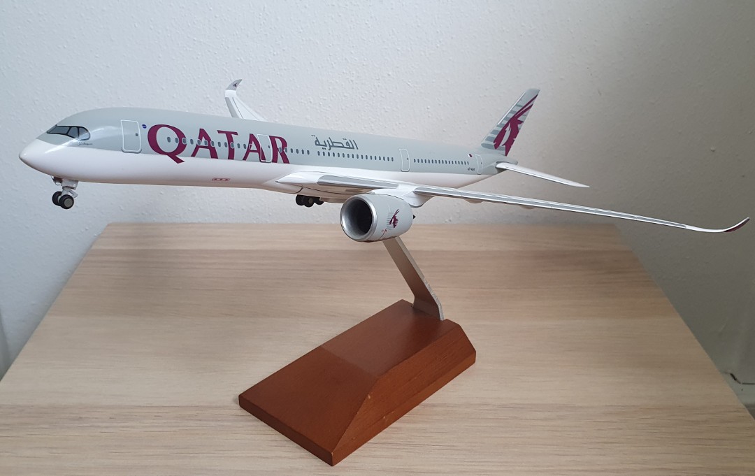 Qatar Airways Airbus A350-900, Scale 1/200 Aircraft Model 1:200 ...