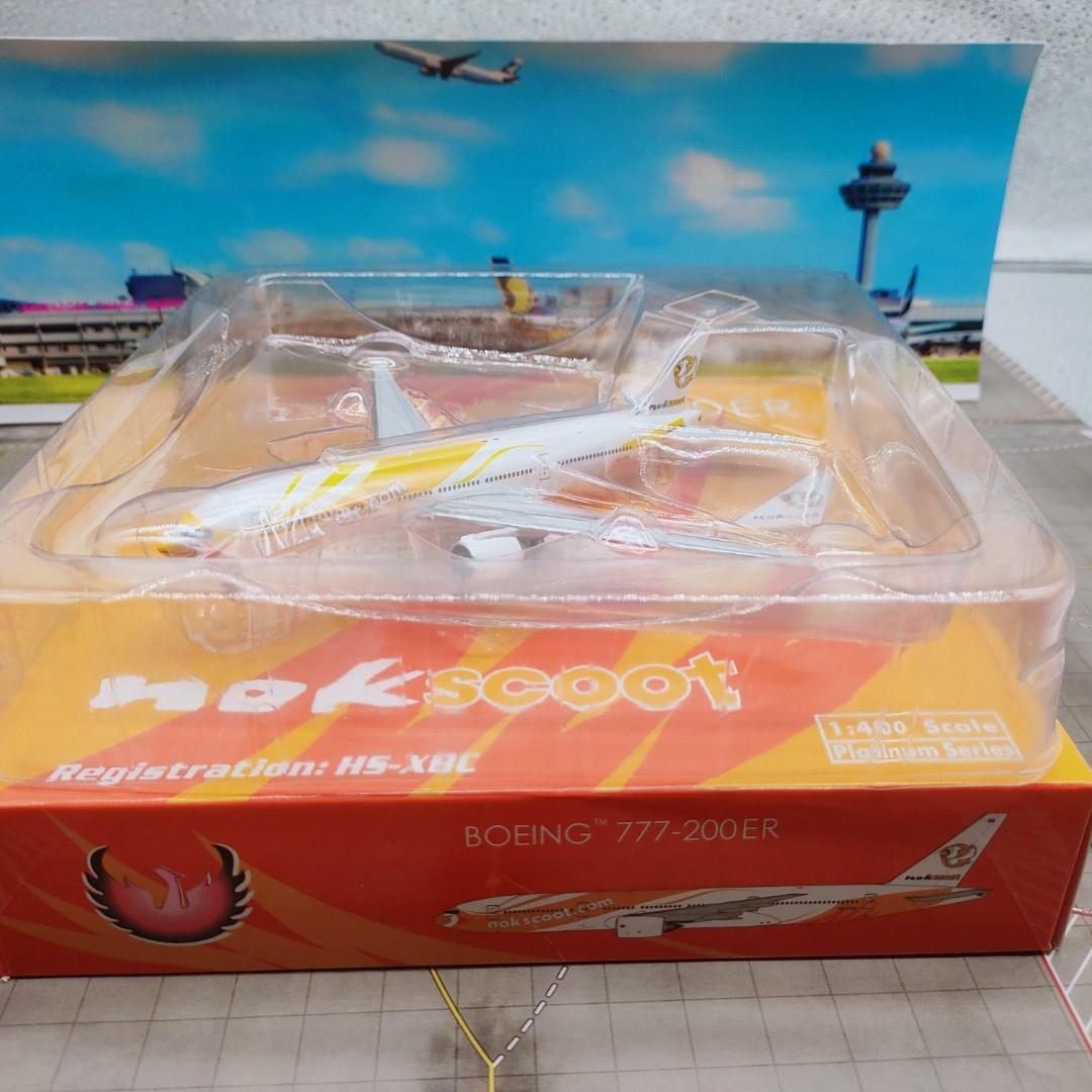 *RARE* 1:400 B777-200ER NokScoot, Hobbies & Toys, Toys & Games on Carousell