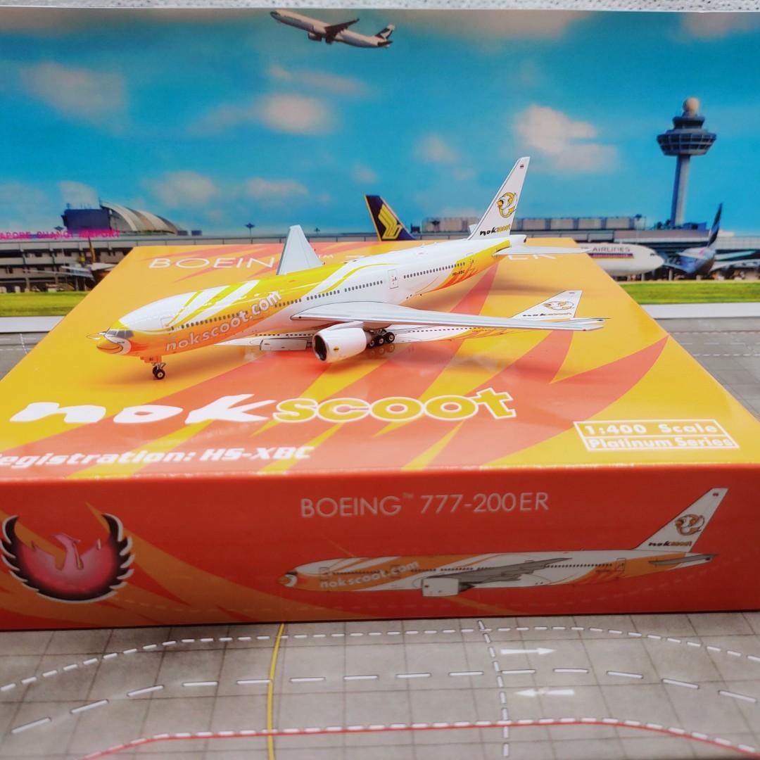 *RARE* 1:400 B777-200ER NokScoot, Hobbies & Toys, Toys & Games on Carousell