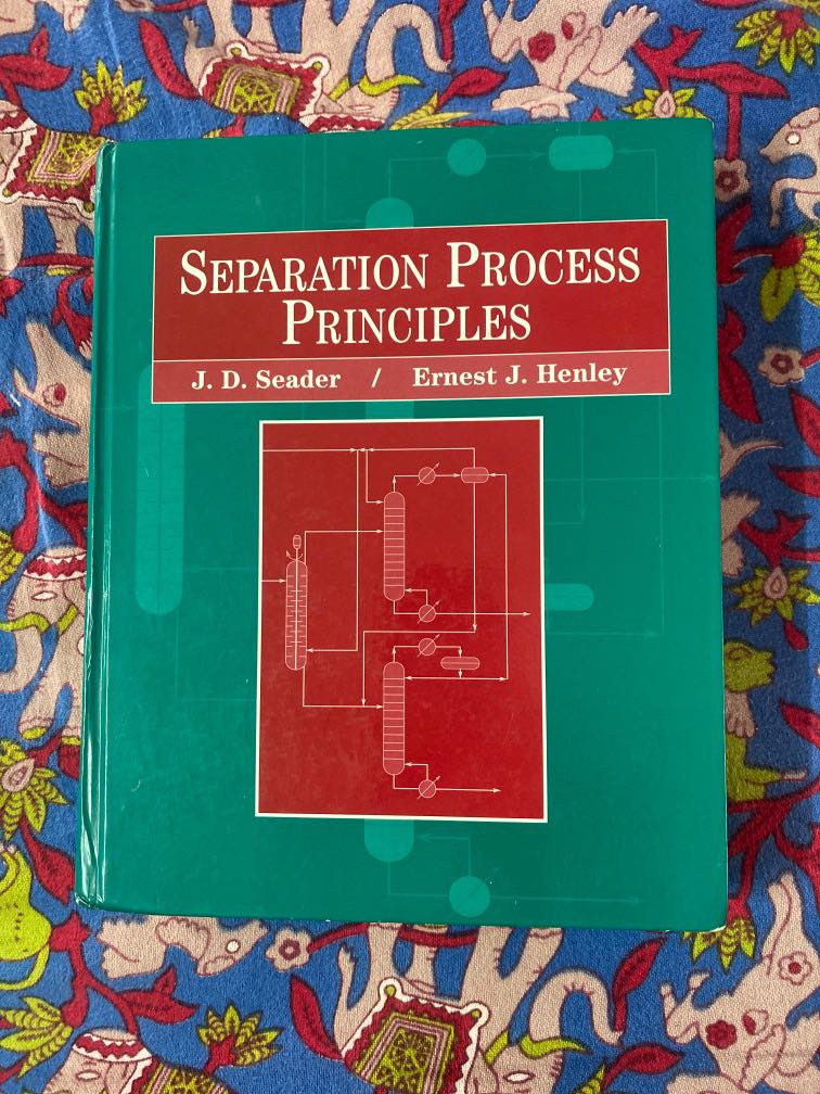 Separation Process Principles, Hobbies & Toys, Books & Magazines ...