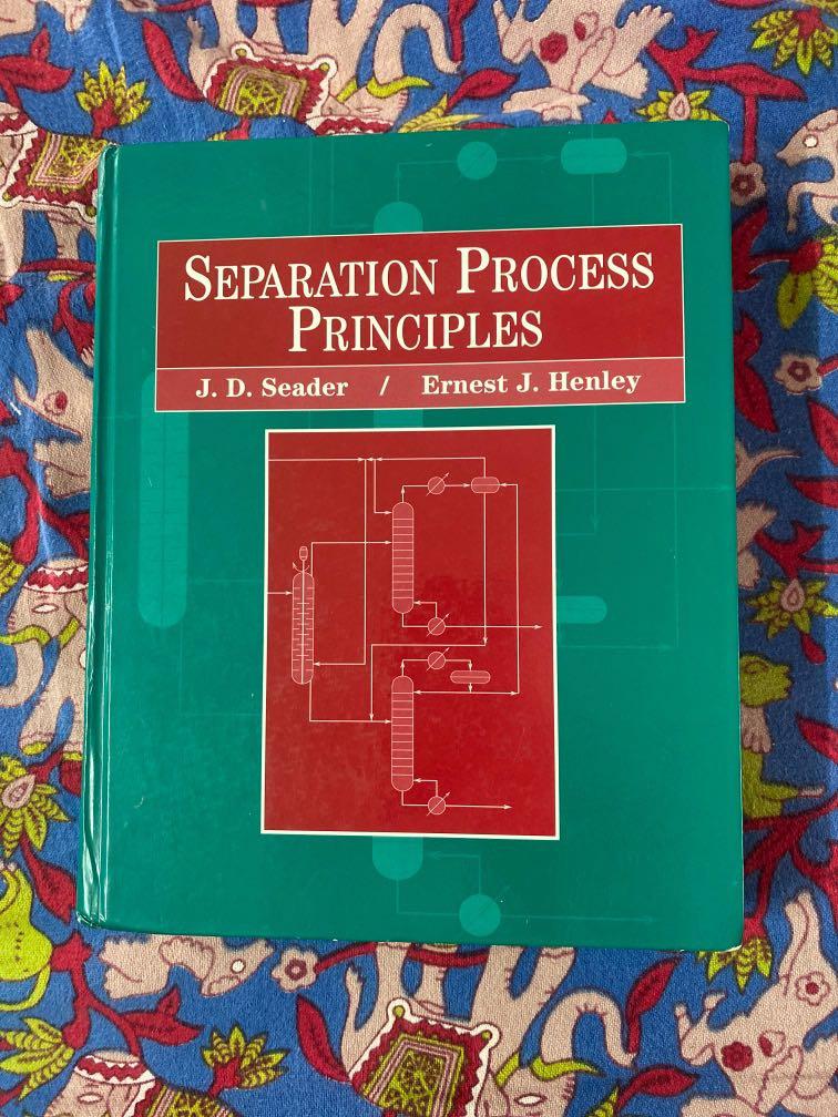 Separation Process Principles, Hobbies & Toys, Books & Magazines ...