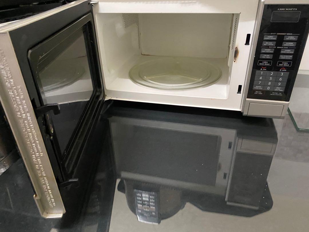 Sharp inverter sensor microwave oven, Home Appliances, Kitchenware on ...