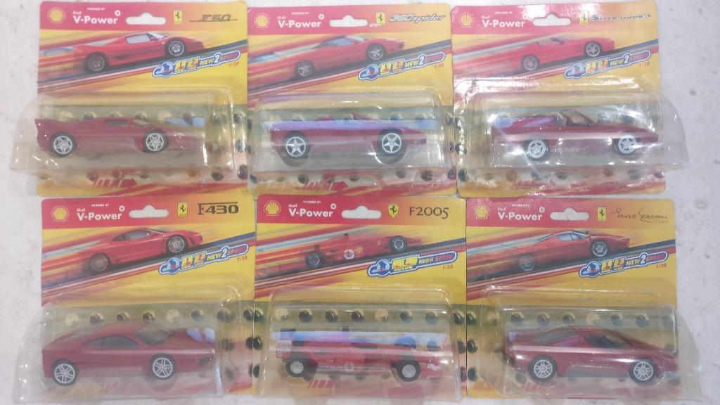 Shell V-Power – Ferrari Car Collection (full set of 6 cars), Hobbies ...