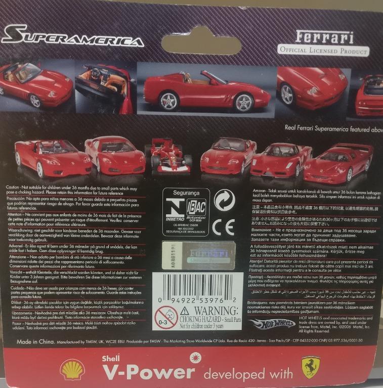 Shell V-Power – Ferrari Car Collection (full set of 6 cars), Hobbies ...