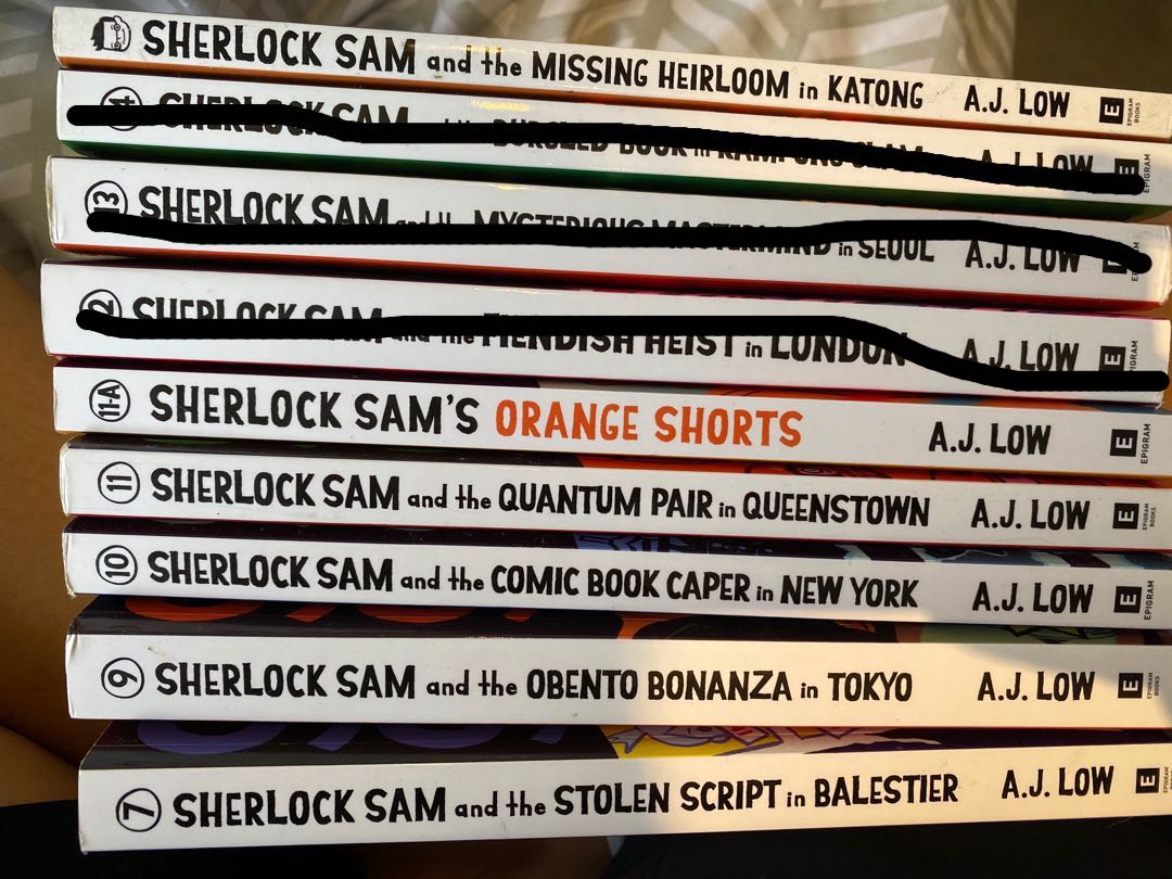 Sherlock Sam series, Books & Stationery, Children's Books on Carousell