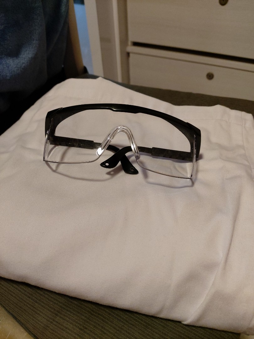Singapore Poly Lab Coat & Goggles, Women's Fashion, Clothes, Others on ...