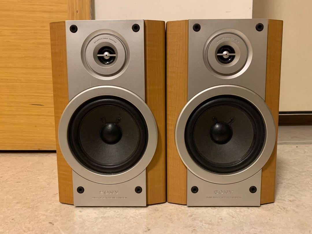 Sony Bookshelf Speakers with Mini Amp, Audio, Soundbars, Speakers ...