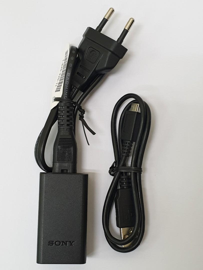 Sony Charging Adaptor + Micro USB Cable & Power Cord, Mobile Phones ...