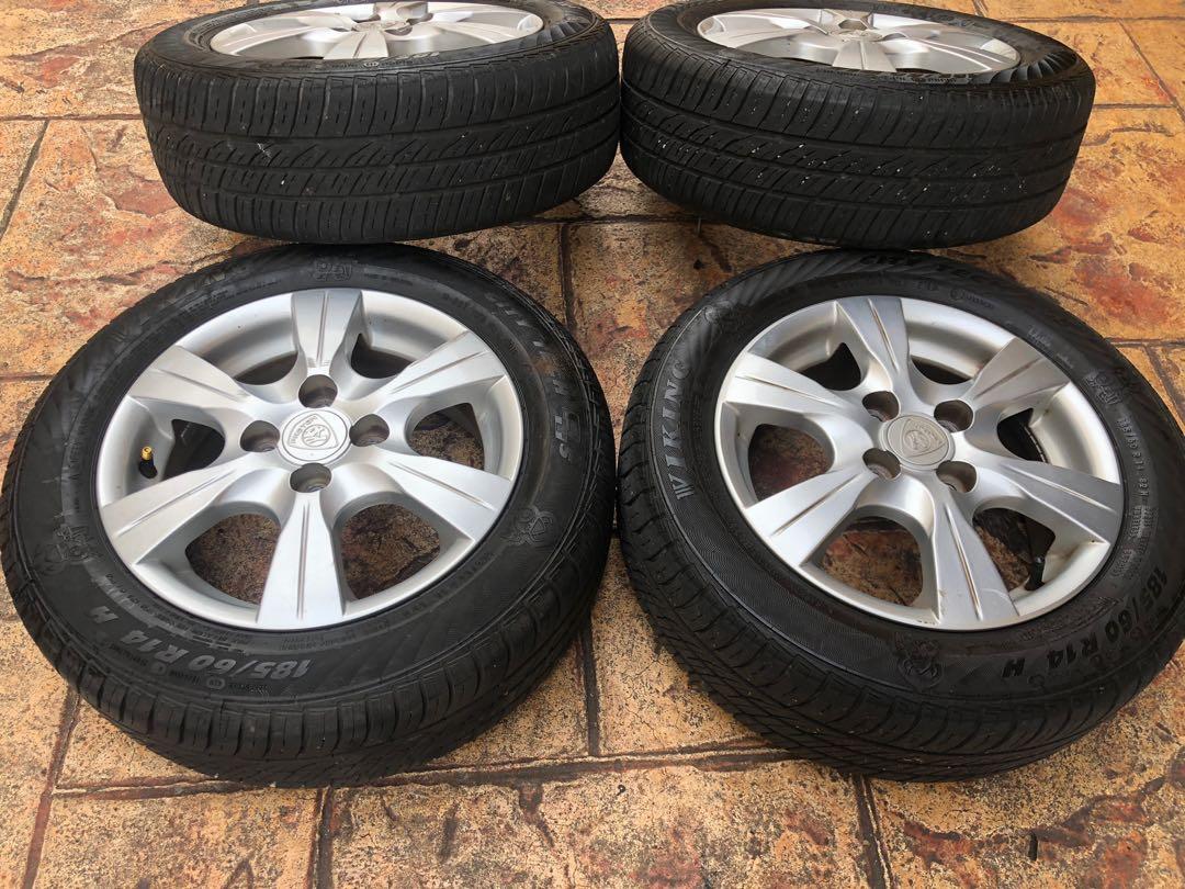 Sport Rim Saga FLX 14 inci pcd100, Auto Accessories on Carousell