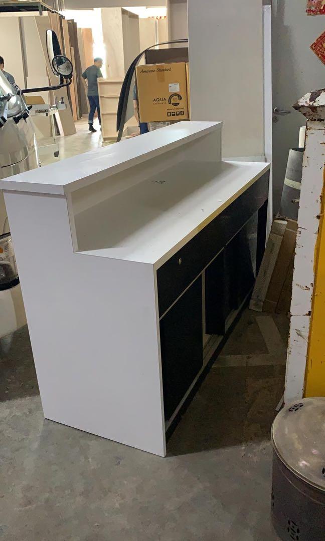 Stall reception counter, Furniture & Home Living, Furniture, Other Home ...