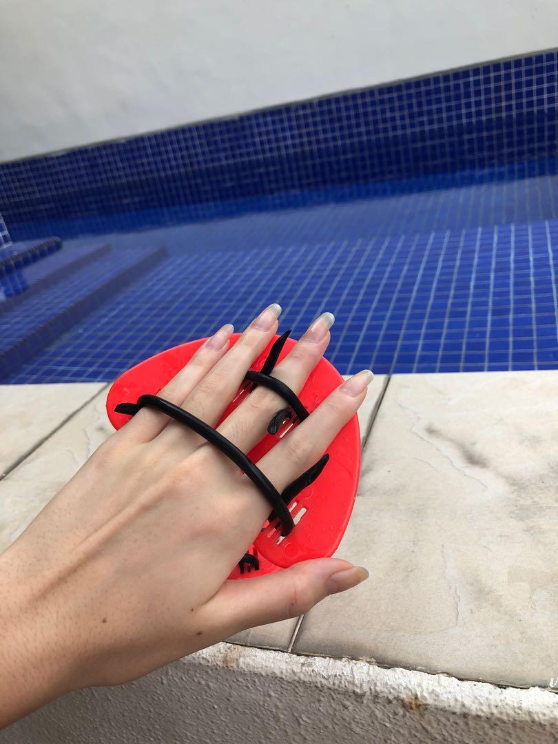 Swim Finger Paddles, Sports Equipment, Sports & Games, Water Sports on ...