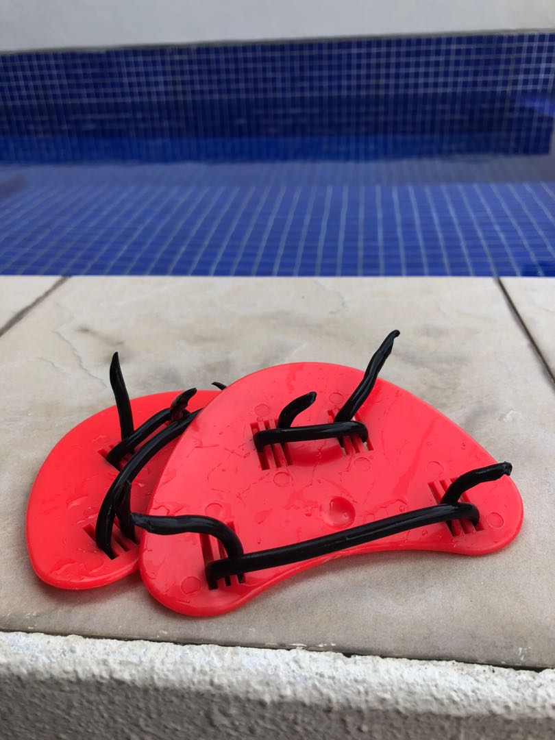 Swim Finger Paddles, Sports Equipment, Sports & Games, Water Sports on ...