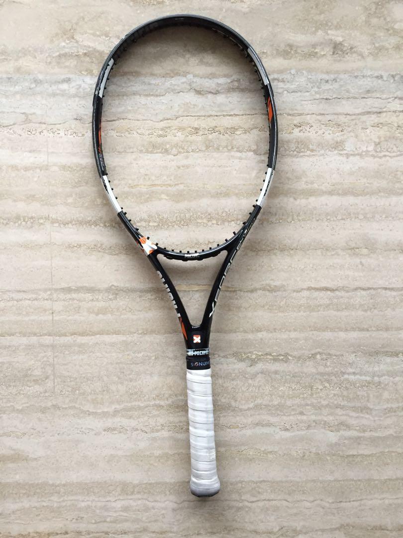Tennis Racket- Pacific X Force Pro, Sports Equipment, Sports & Games ...