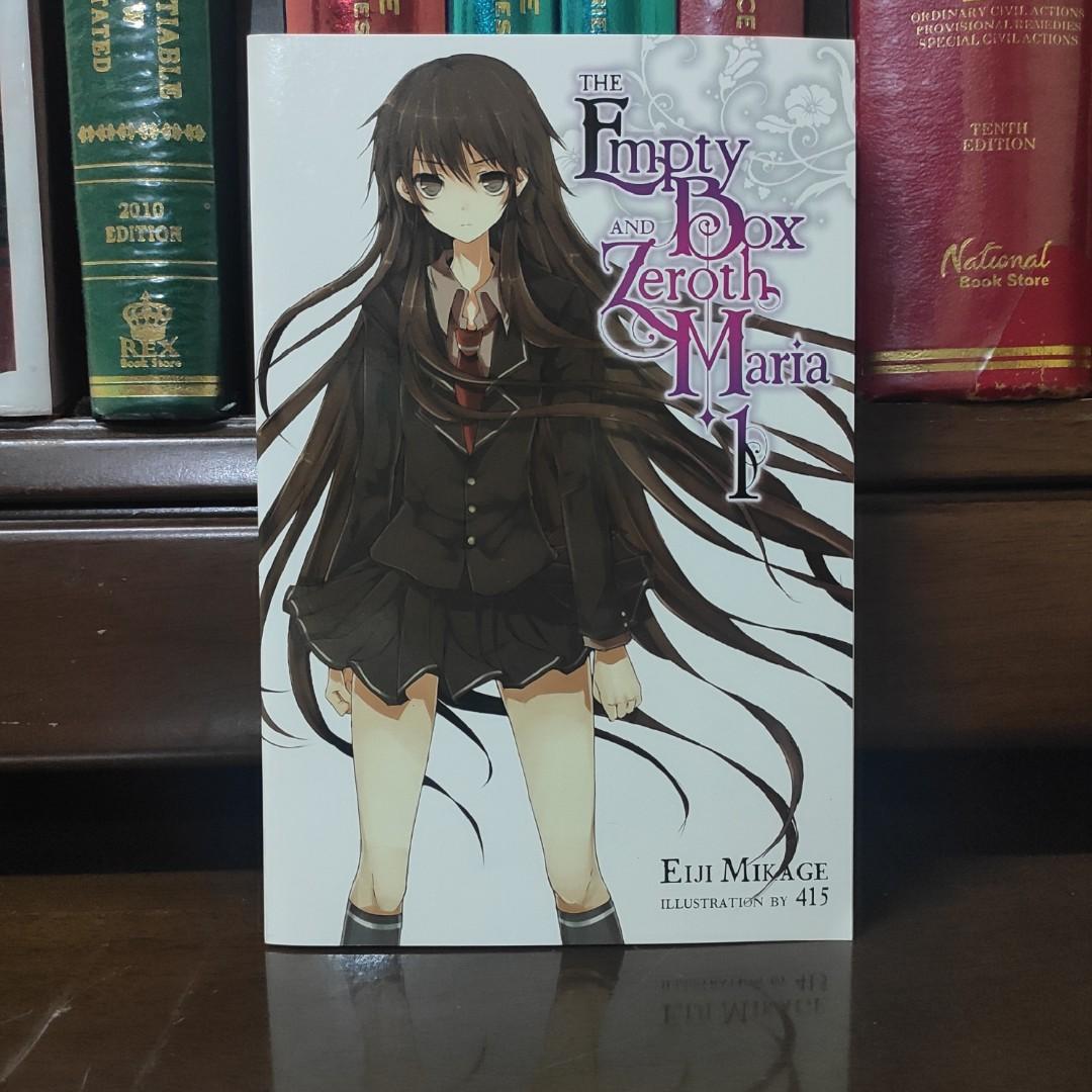 The Empty Box and Zeroth Maria (Light Novel), Hobbies & Toys, Books ...
