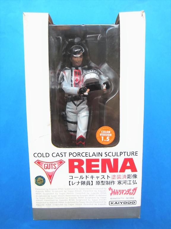 Ultraman Tiga 超人迪加 Guts 1/8 柳瀨麗娜 Rena (吉本多香美) 9" Cold-cast Porcelain ...