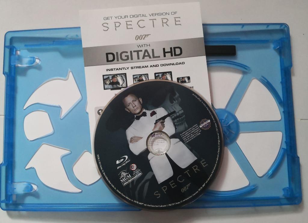 [USA Blu-ray, Digital] Spectre 007, Hobbies & Toys, Music & Media, CDs ...