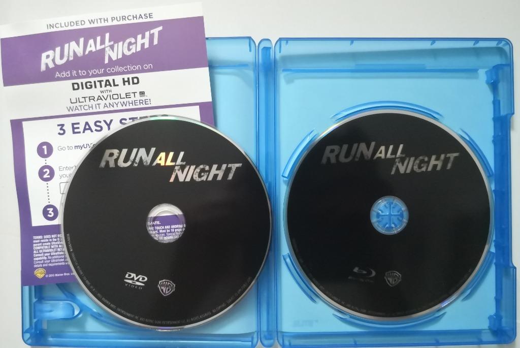 [USA Blu-ray, DVD, Digital] Run all Night, Hobbies & Toys, Music ...