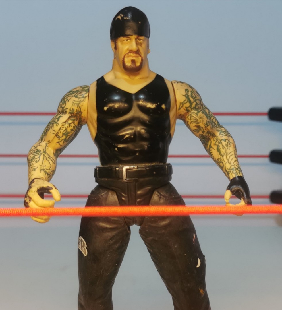 Wwe wwf the undertaker figure, Hobbies & Toys, Toys & Games on Carousell