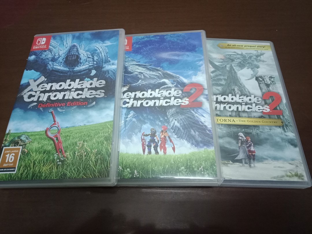 Xenoblade collection for nintendo switch, Video Gaming, Video Games ...