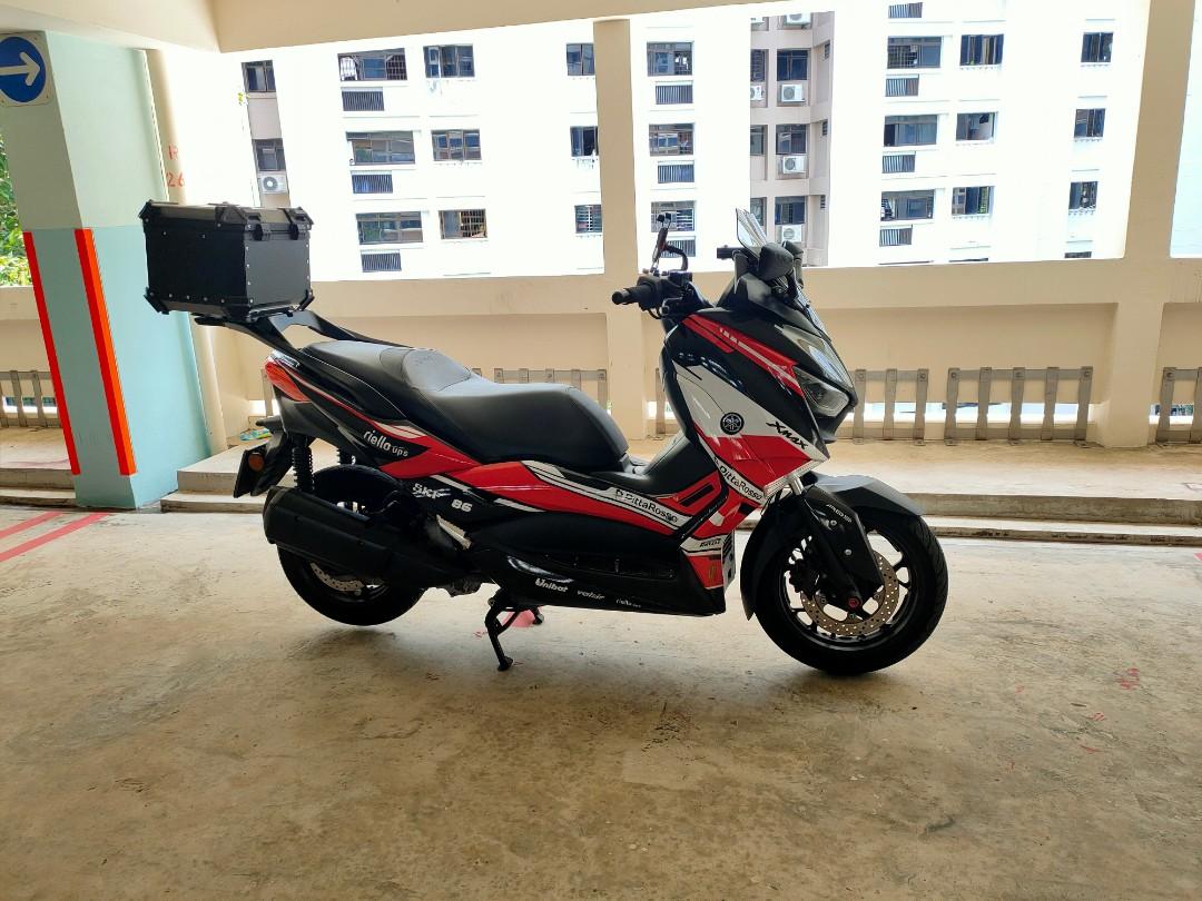 Free installation XMAX box rack bundle package Aluminium top box heavy ...