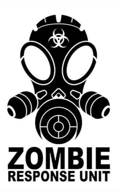 Zombie Response Unit die cut / decal sticker, Car Accessories ...
